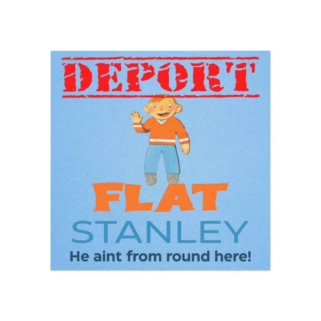 Deport Flat Stanley Magnet – Meatball Waterfall